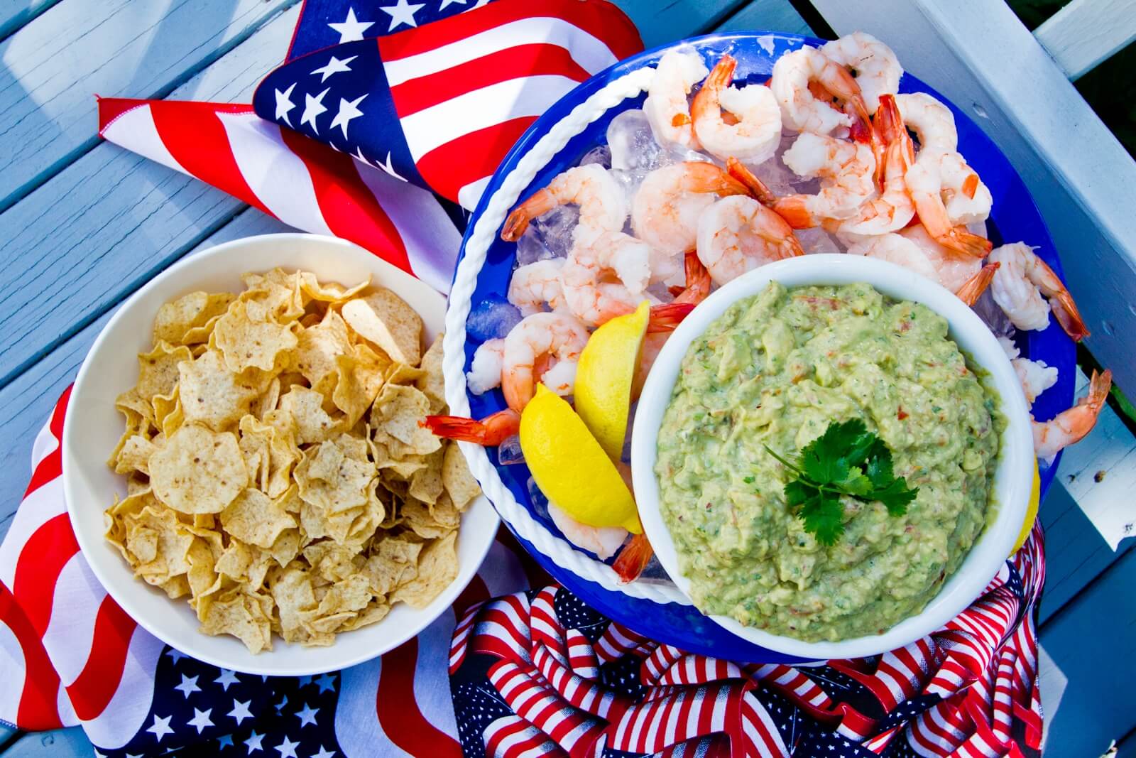 Spiced Shrimp and Guacamole Bucket - MEtirementblog